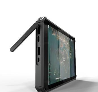 中国 統合された高く貴重なGPS IP67の険しいタブレット8のインチ人間の特徴をもつ10GMS 販売のため