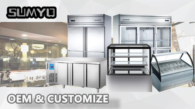 Commercial Tabletop Under Counter 201/304 Chiller  Refrigerated Fridge Refrigerator Table Freezer