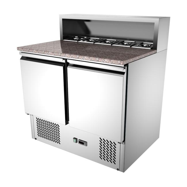 200L Saladette Table Display Counter Refrigerator