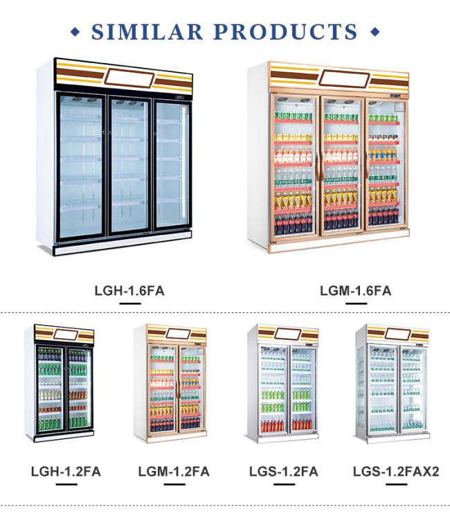 One Single Solid Door Commercial Household Chest Freezer