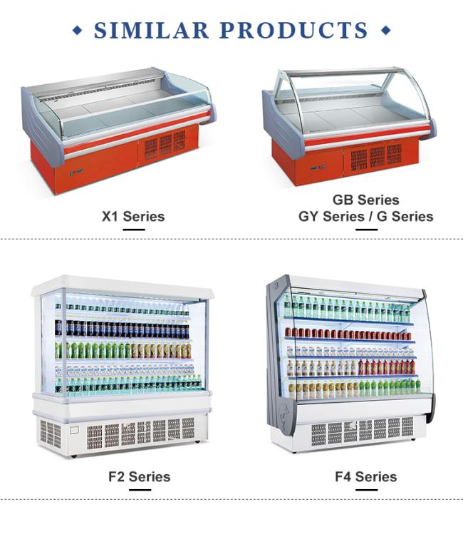 One Single Solid Door Commercial Household Chest Freezer