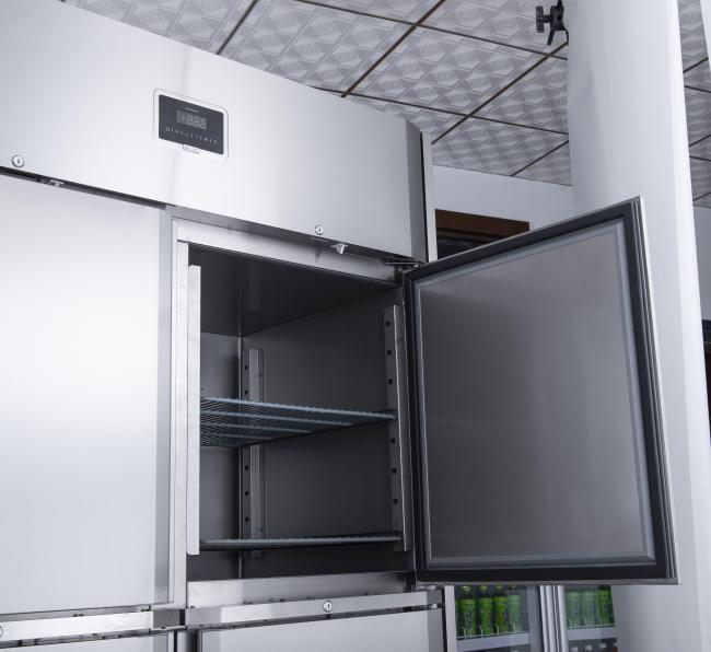 Commercial 420L Upright Double Door Fridge Restaurant Kitchen Appliance Kitchen Fridge