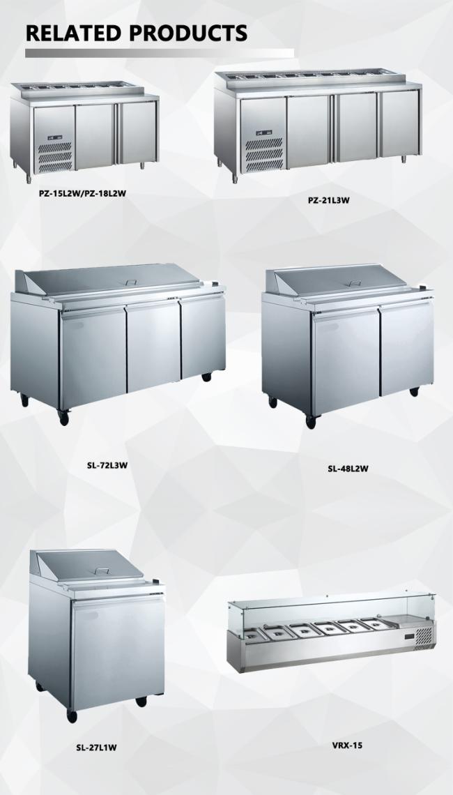 Commercial Salad Refrigerators Freezer