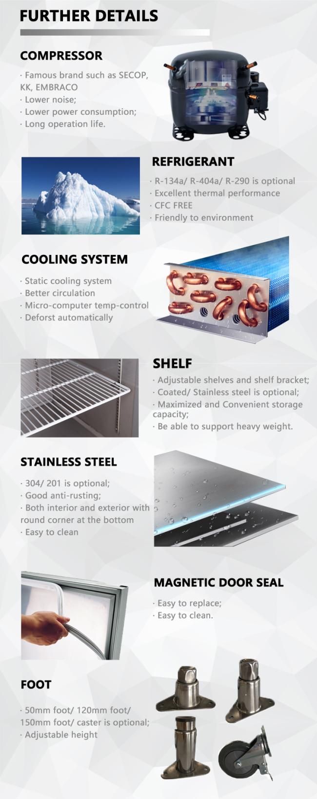 Hot Selling High Quality Kitchen Cooler Pizza Salad Prep Table Display Refrigerator Work Table Chiller Retail Store Commercial
