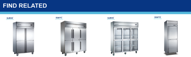 Hot Selling Commercial Stainless Steel Refrigerator