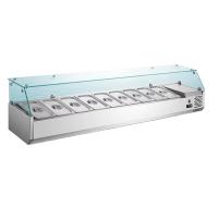 Quality Single-Temperature Portable Salad Sandwich Refrigerator Pizza Prep Table Good for sale