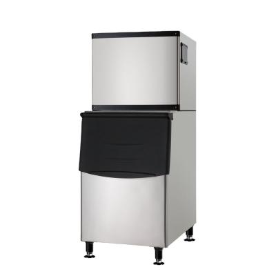 China Commercial Home Business Block Ice Maker 125kg Automatic Cube Machine LED Supermarket Use Single-Temperature Home Refrigerator for sale