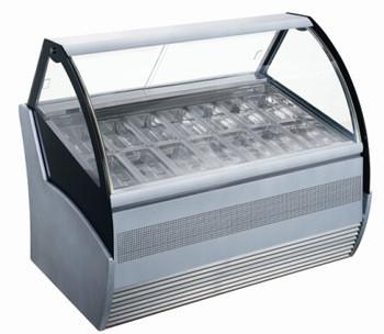 China Hot Selling Coffee Shop Ice Cream Display Cabinet Ice Cream Batch Freezer Ice Cream Vertical Display Freezer for sale