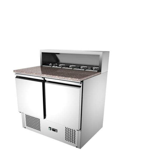 Quality 200L Saladette Table Display Counter Refrigerator for sale