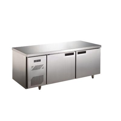 China Commercial Kitchen Undercounter Refrigerator Single-Temperature Air Cooler ETL Certified for Display in a Working Bench for sale