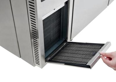 China Commercial Tabletop Under Counter 201/304 Chiller  Refrigerated Fridge Refrigerator Table Freezer for sale