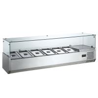 Quality Hot Selling High Quality Kitchen Cooler Pizza Salad Prep Table Display for sale