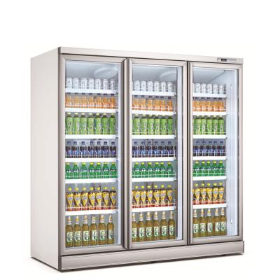 China SUMYO Commercial Display Showcase Glass Door Chest Deep Freezer Blast Chiller Fan Cooling Chiller Refrigerator for sale