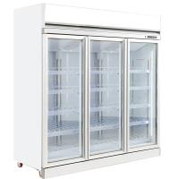 Quality Commercial Glass Door Display Showcase Drink Beverage Cooler Commercial Display for sale