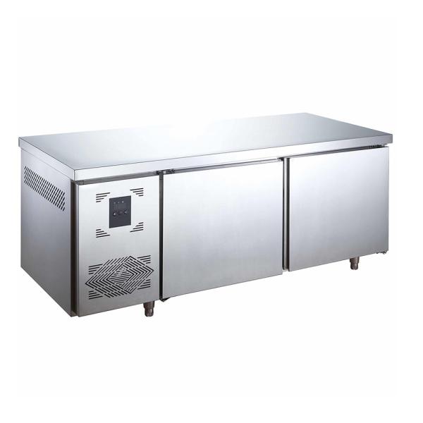 Quality Automatic Defrost Chiller Stainless Steel Refrigerator Table for Pizza and Pastries at Hotel/Restaurant for sale