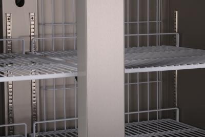 Cina Frigorifero Commerciale 2 Porte Acciaio Inox Verticale in vendita