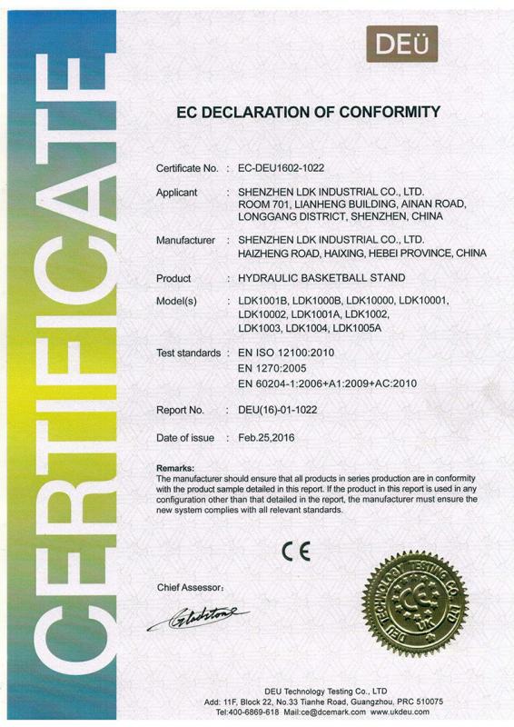 Certificates - Shenzhen LDK Industrial Co., Ltd.