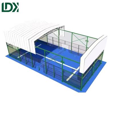 China Individueller Padel-Tennisplatz 20m x 10m Padel-Sportausrüstung zu verkaufen