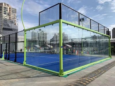 China Panoramic Paddle Tennis Court Revolutionize Padel Sports Experience for sale