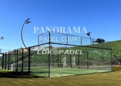 China Panoramic glass-padel courts, supporting customization for indoor and outdoor sports facilities at affordable prices for sale