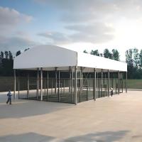 Quality Storm Resistant Padel Court Roof Retractable Padel Canopy System for sale