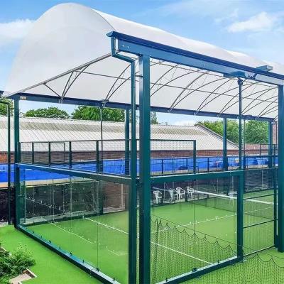 China Storm-Resistant Retractable Padel Canopy System for sale