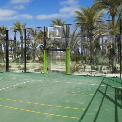 Cina Campo da Padel Multifunzionale Economico con Personalizzazione Professionale per Uso Sportivo Versatile in vendita