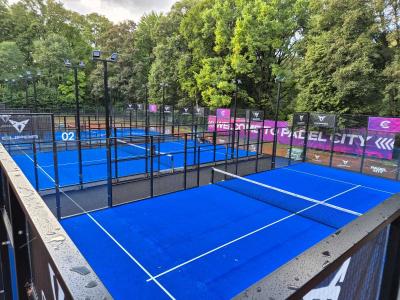 China Factory Wholesale Price High Standard Tempered Glass Material Padel Tennis Court Equipment for sale