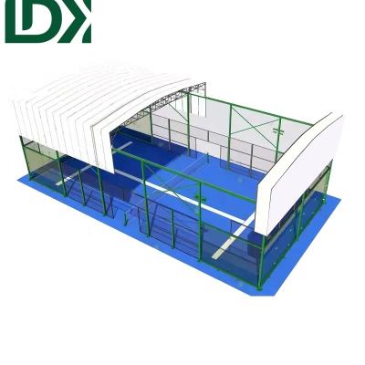 China Adjustable Sustainable Padel Court Canopy - CE/EN Approved, Waterproof, Ideal for Indoor & Outdoor Gatherings for sale