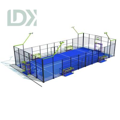 China All In One Multifunction Padel Court Soccer Basketball Field For Sport Facilities for sale