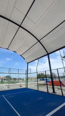 China All-Weather Covered Padel Tennis Court System with Durable Roof - Ideal for School/Club/Residential Areas for sale