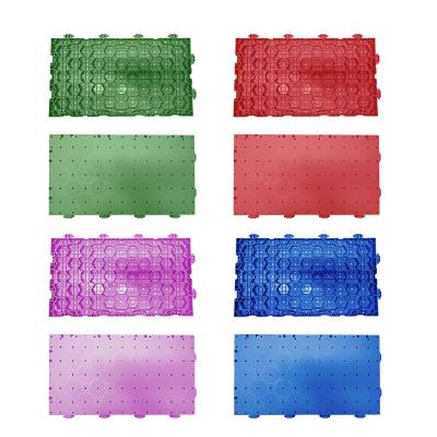 China Outdoor Playground Lawn Protection Flooring Mats Turf Grass Anti-skid Protecting Plastic Floor Mats for Stadium Concert for sale