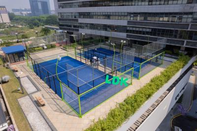 China 360° Panoramic Tempered Glass Padel Tennis Court - Perfect for Professional Use for sale