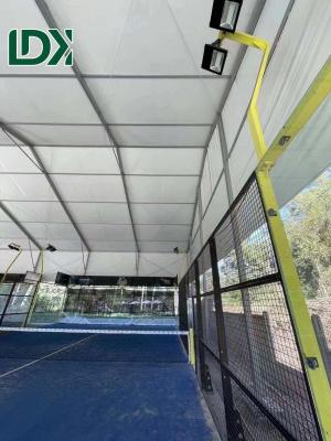 China Industrial Strength Covered Paddle Court Tough Resistant Roof Durable Padel Installation for sale