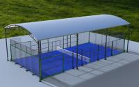 Quality Green Padel Court Tent CE EN Compliant Storm Proof For Indoor Outdoor Events for sale