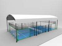 Quality Premium Padel Court Tent Steel Frame Design for sale