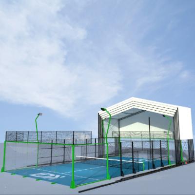China Commercial Grade A Frame Outdoor Sport Tent PVC PVDF Cover For Football Tennis Courts for sale