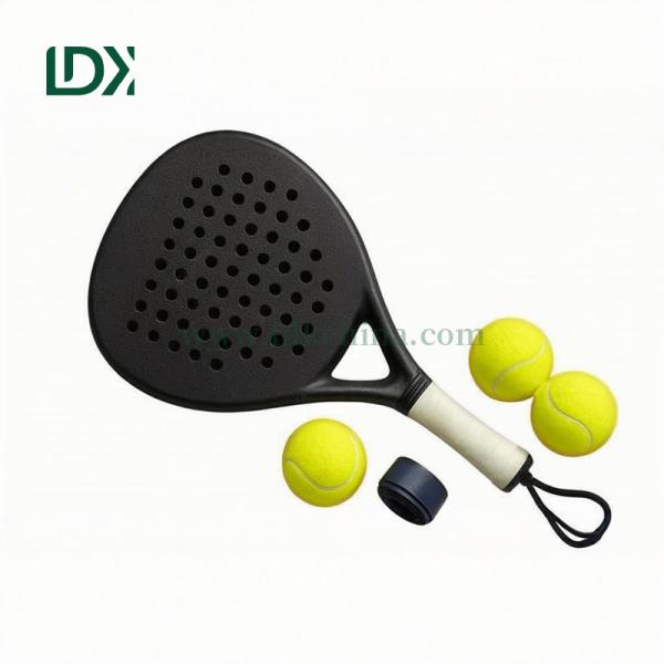 Quality LDK Sport Professional Quality Custom Diamond Shape 12K Carbon Fiber Popular Paddle Padel Tennis Racket Shovel for sale