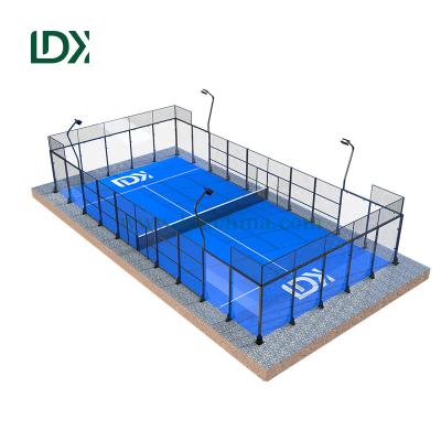 China Custom Outdoor Padel Court Professional Competition Paddle Tennis Court for Sale for sale