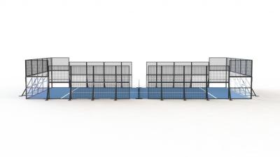 China Professional Padel Court & Mobile Padel Court With Net And Posts for sale