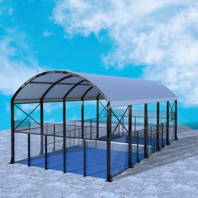 China Engineered for Extremes: Commercial-Grade Panoramic Padel Court Roofs for sale
