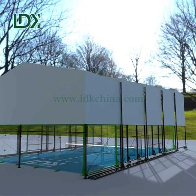 China Factory Direct Padel Court Roof System for Commercial Installation for sale