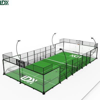 China Turnkey Padel Court Projects Including Site Preparation Surface Installation and Equipment Setup for Quick Launch for sale