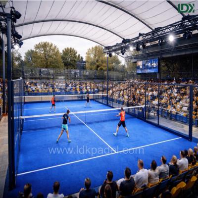 China Smart AR Video Analysis System for Panoramic Padel Court | AI Match Replay Solution for sale