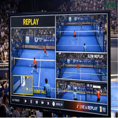 China All-in-One Smart Padel Court Solution | Court + Video Capture + Performance System for sale