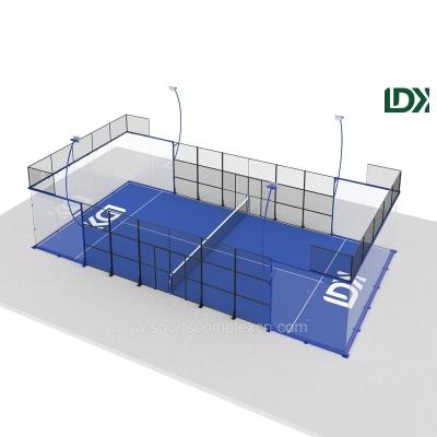 China Turnkey Padel Hall Solutions for Commercial Sports Facilities for sale