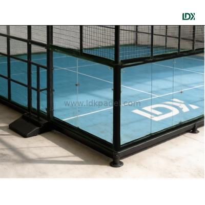 China Premium Padel Tennis Court with Foundation | International Standard Glass Padel Court Manufacturer for sale