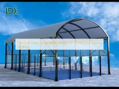 Premium Padel Court Roof Canopy for Professional Sports Facilities