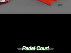 new design super full panoramic tempered glass paddle tennis sports indoor and outdoor padel court