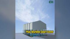 Retractable Roof Padel Tennis Court Covering